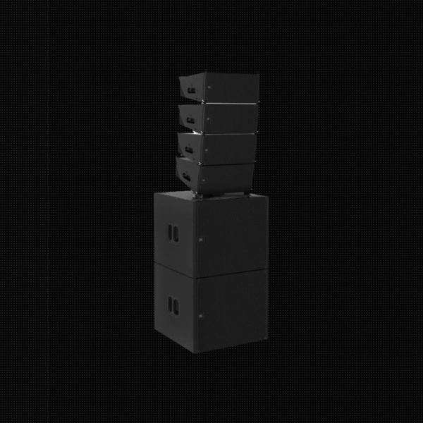 JBL SRX900 Series Ground Stacked Active Line Array System | Andy Saunders